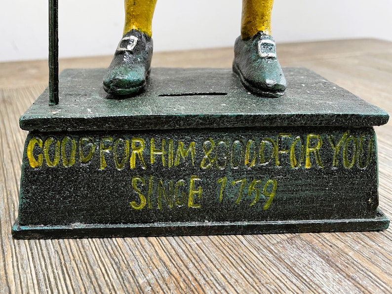 Guinness Cast Iron Money Box - Tip Jar - Etsy