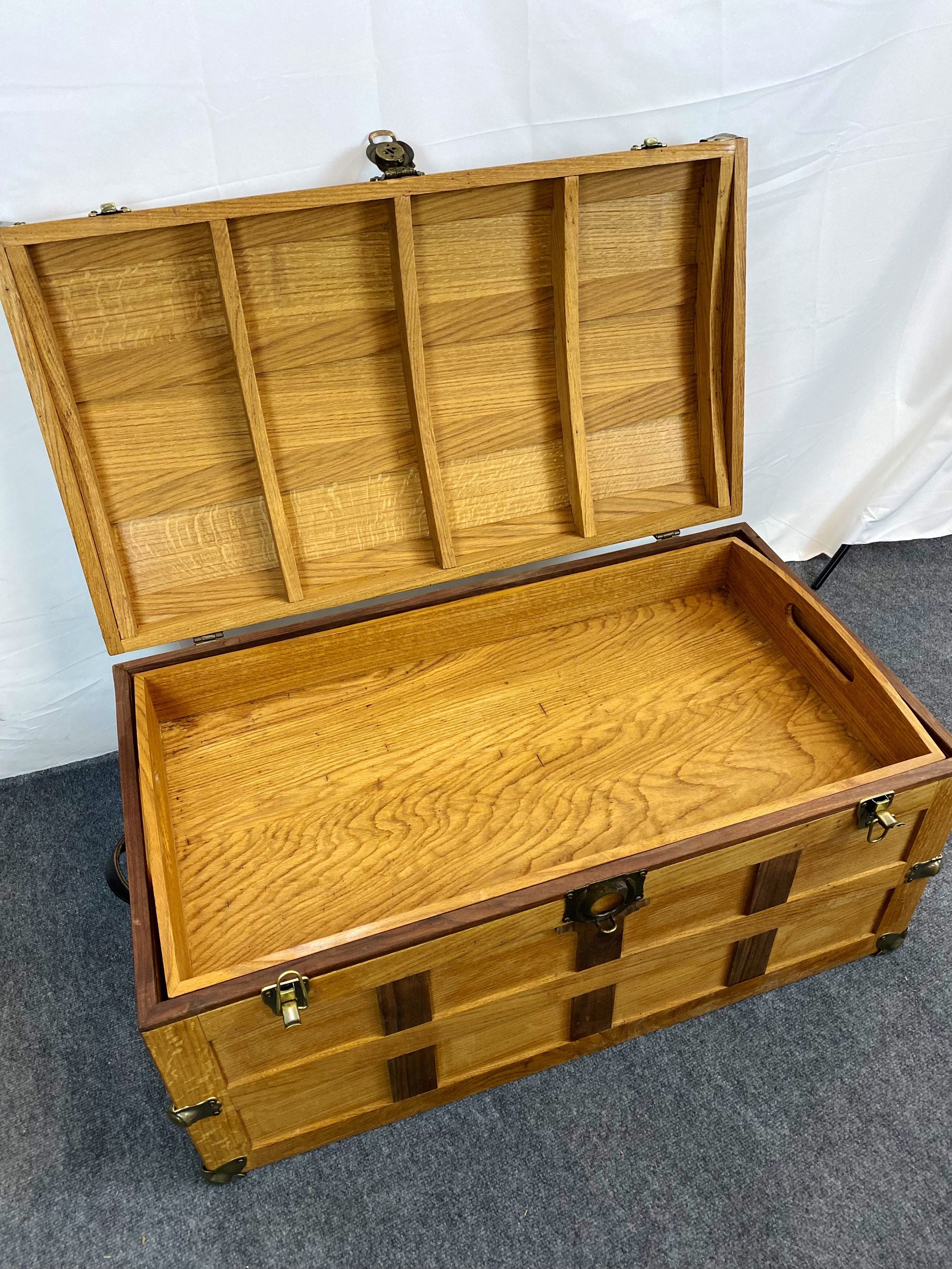 Curved “treasure Chest” - Etsy