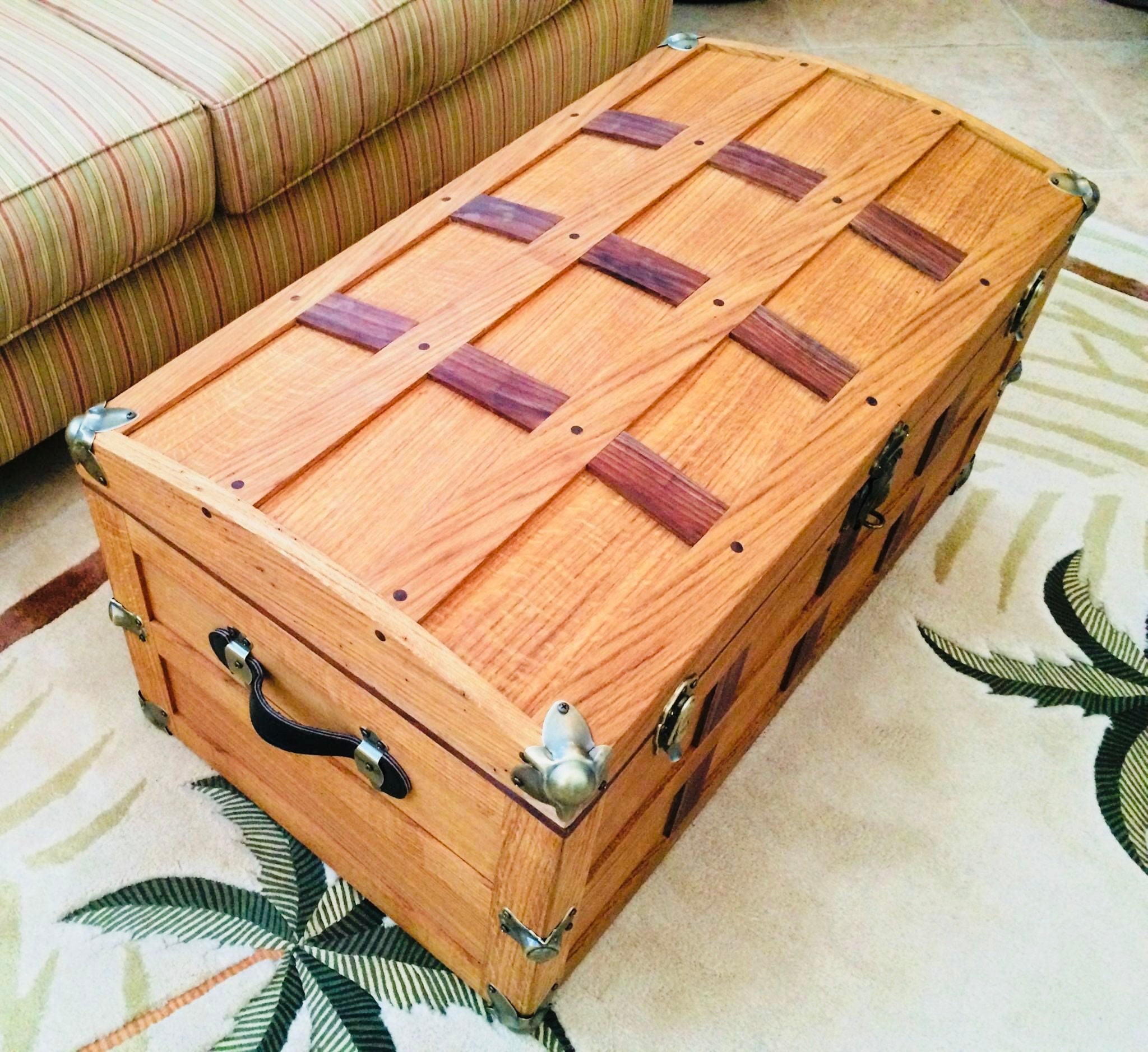 Curved “treasure Chest” - Etsy
