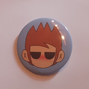 Eddsworld Inspired Buttons/keychains 2.25 Inch 5.715 Centimeters - Etsy