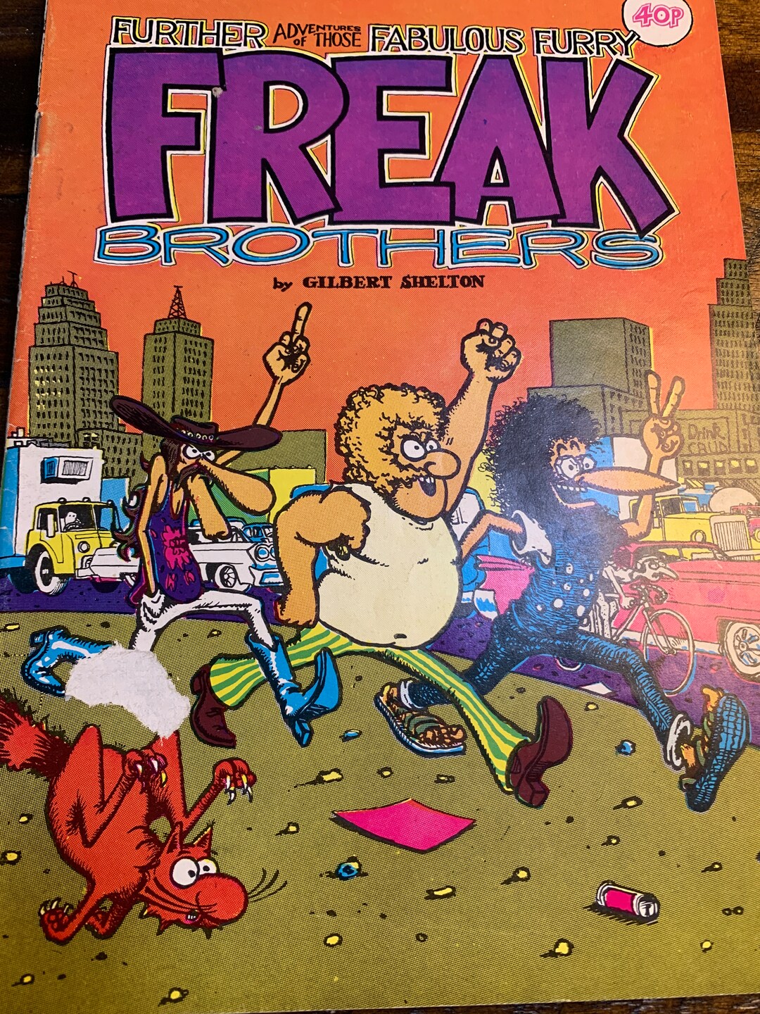 Counterculture Comics, Hippy Freaks, Gilbert Shelton - Etsy