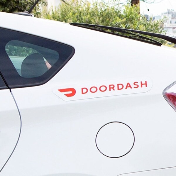 Doordash Car Sign - Etsy