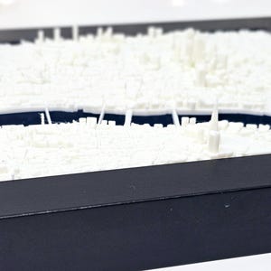 3D Printed London Map - Architectural - Modern Sleek Design - Home ...