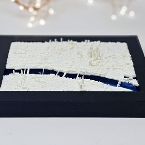 3D Printed London Map - Architectural - Modern Sleek Design - Home ...