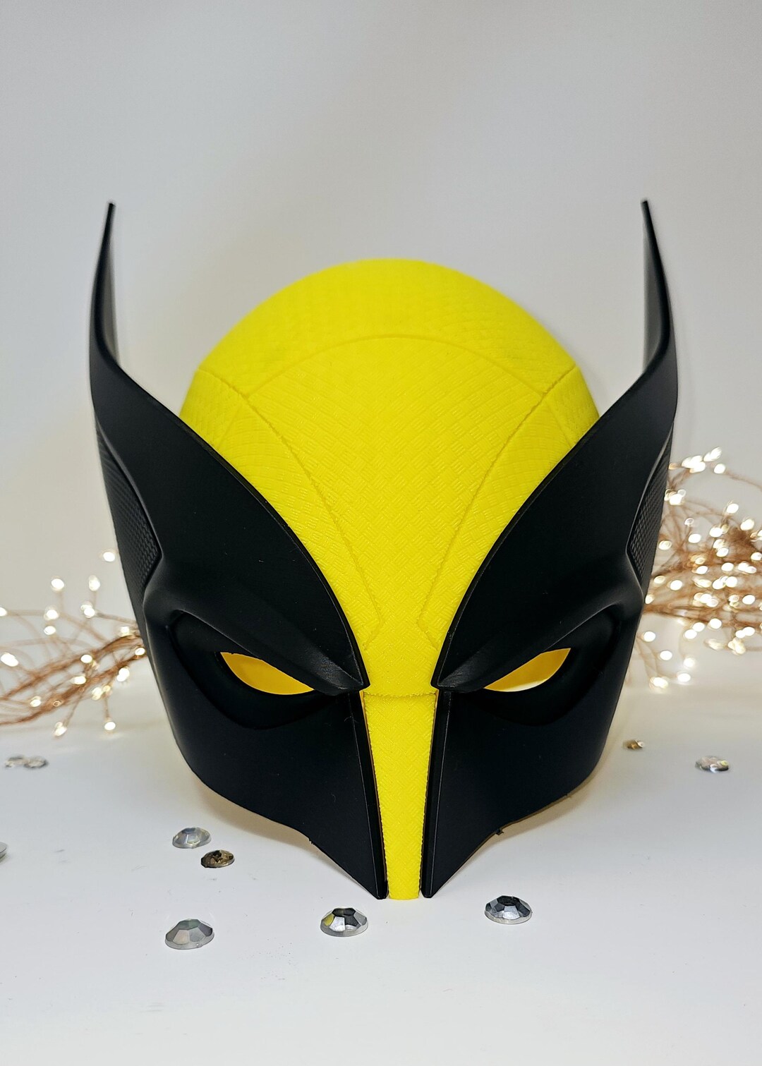 3D Printed Wolverine Helmet / Facemask With Accurate Texture ...