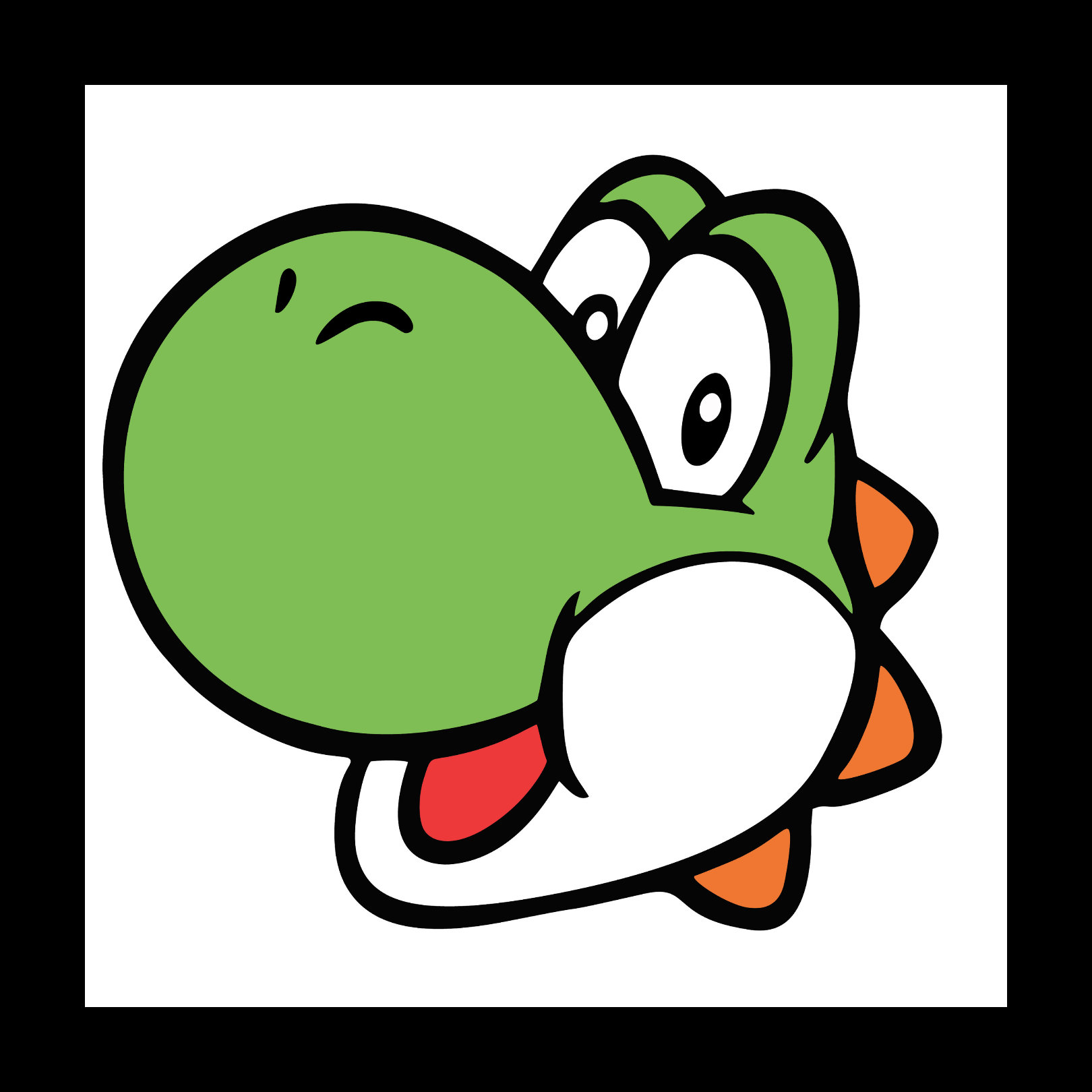 Yoshi Layered - SVG PNG - Etsy