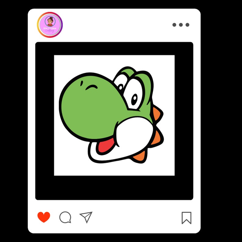 Yoshi Layered - SVG PNG - Etsy
