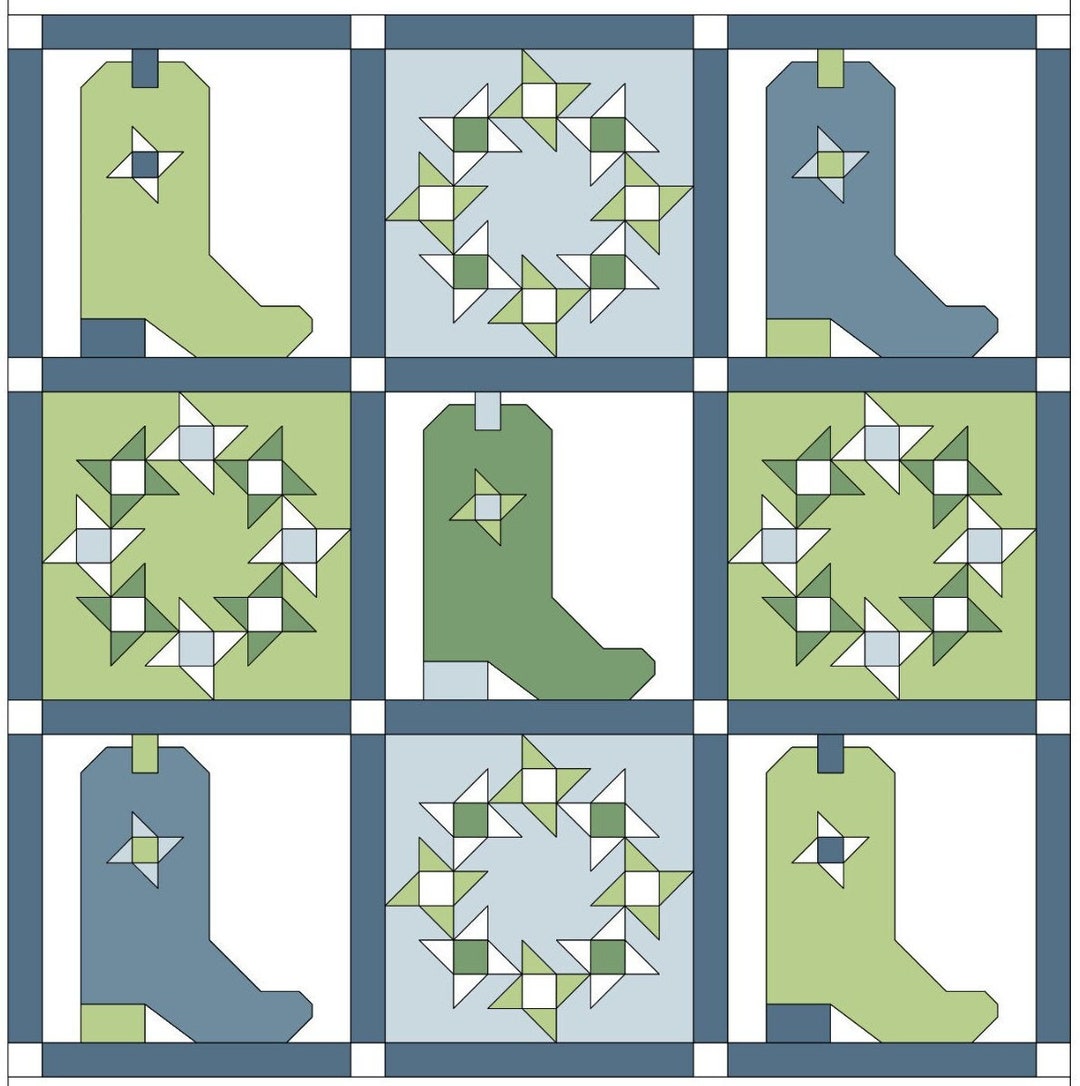 Do Si Do Quilt Pattern - Digital Copy - Etsy