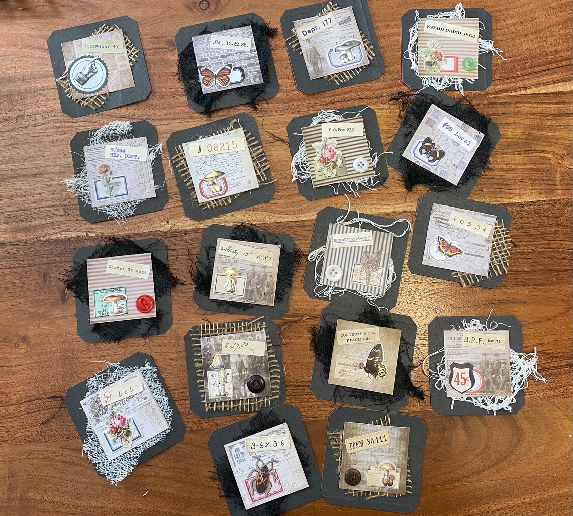Collage Tiles - Etsy