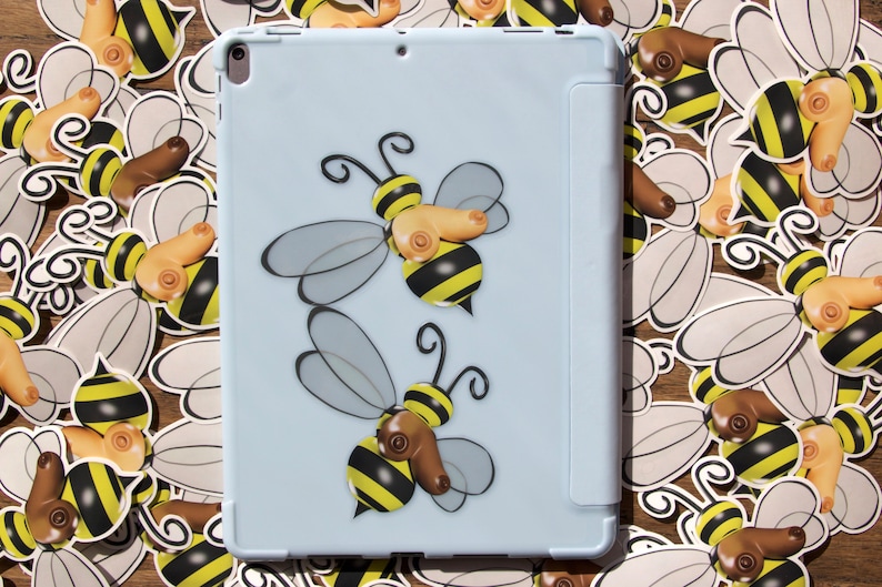 Boob-bees Stickers | Large Sticker | Laptop Sticker | Waterbottle ...
