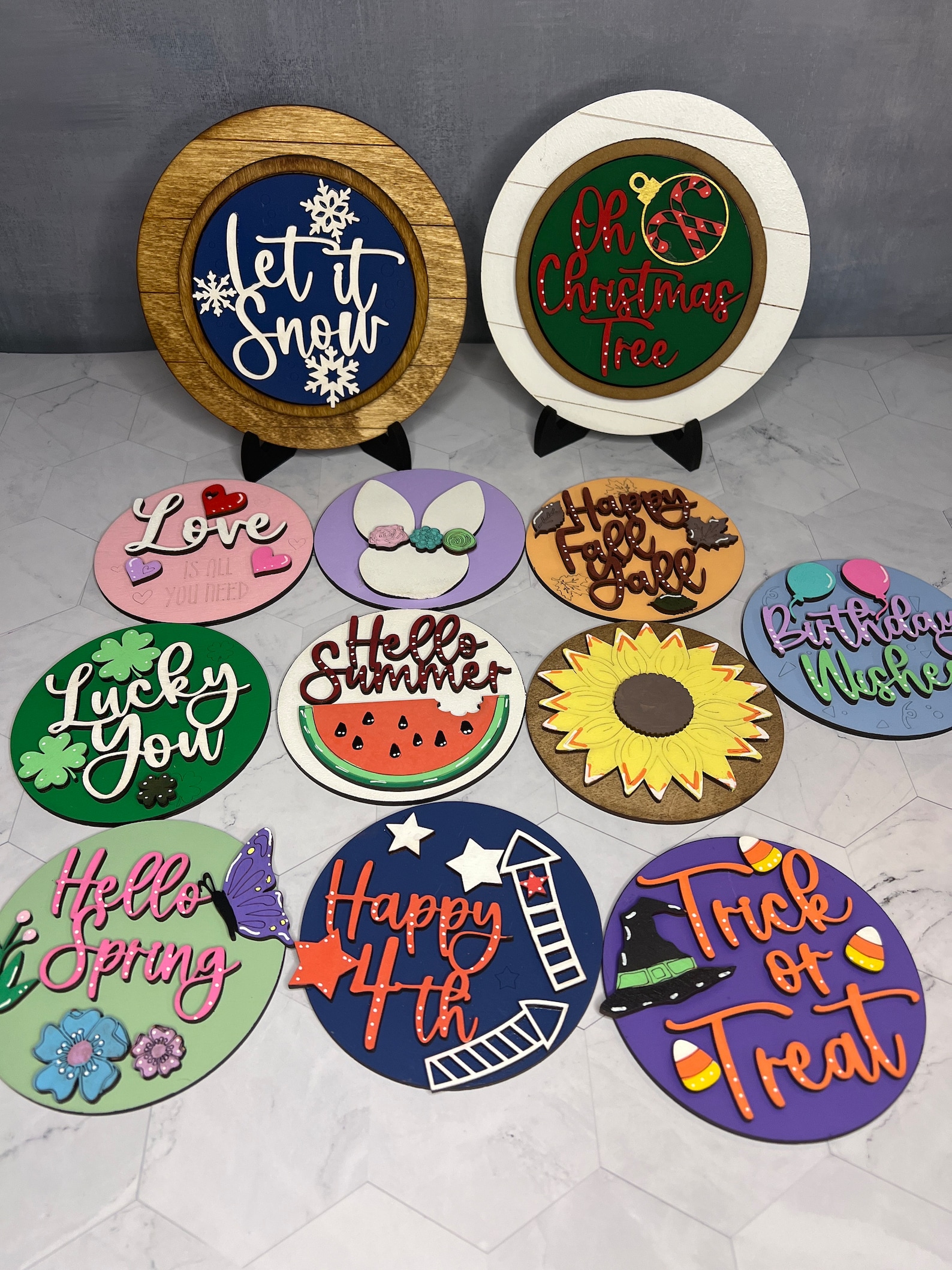 Interchangeable Welcome Sign, All Holidays Sign, Interchangeable Sign ...