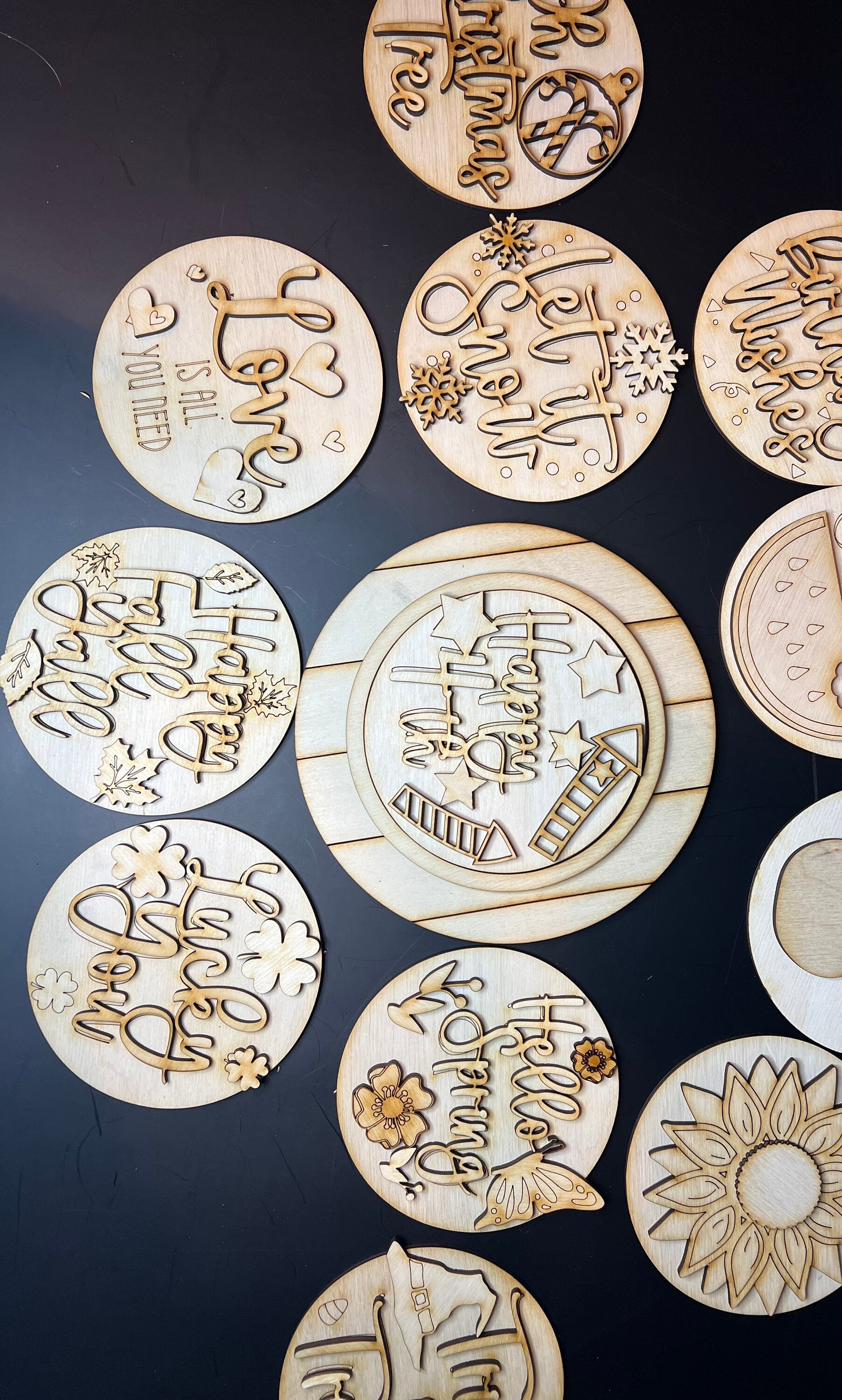 DIY Interchangeable Sign, Welcome Sign, All Holidays Sign ...