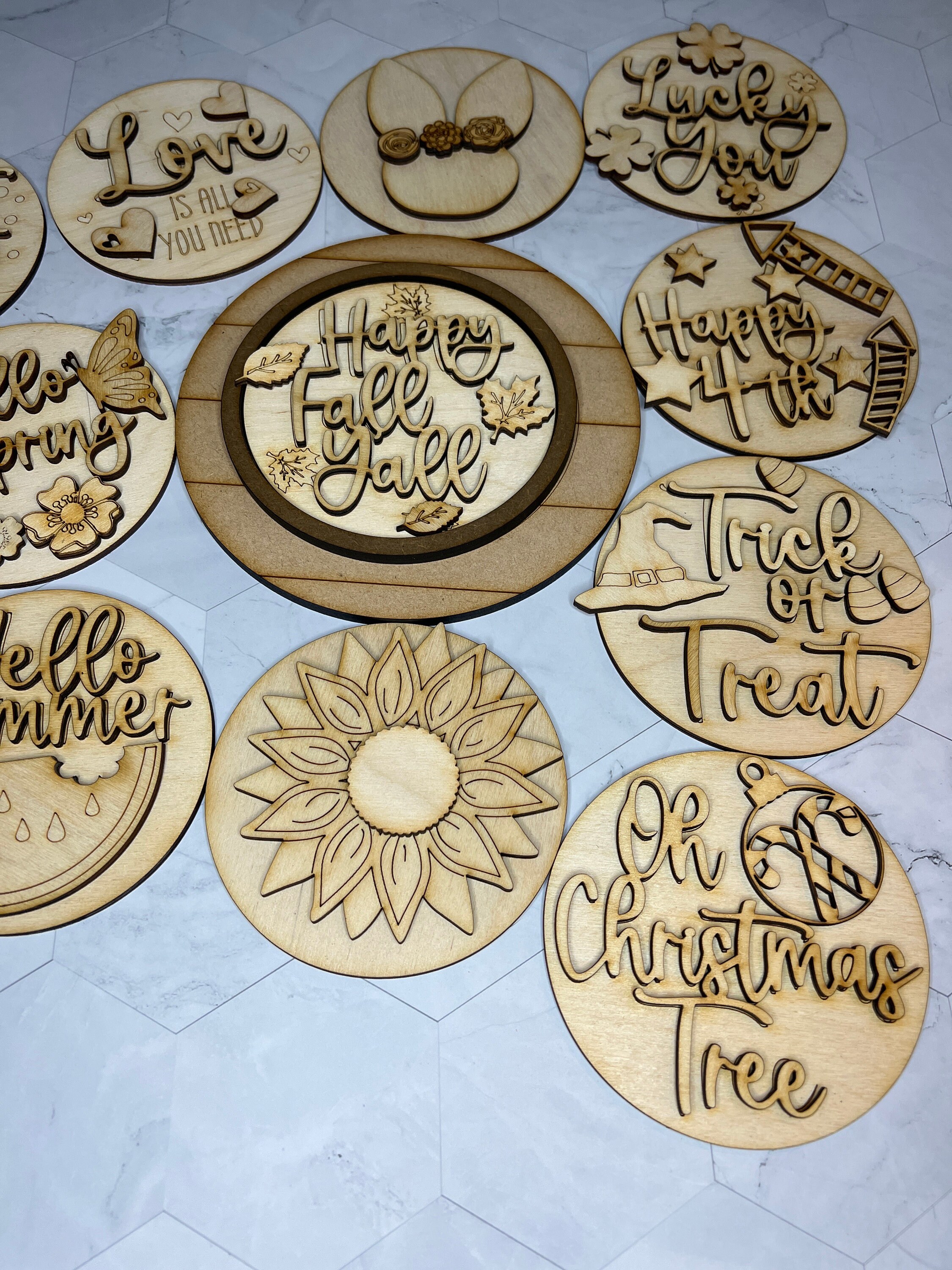 DIY Interchangeable Sign, Welcome Sign, All Holidays Sign ...