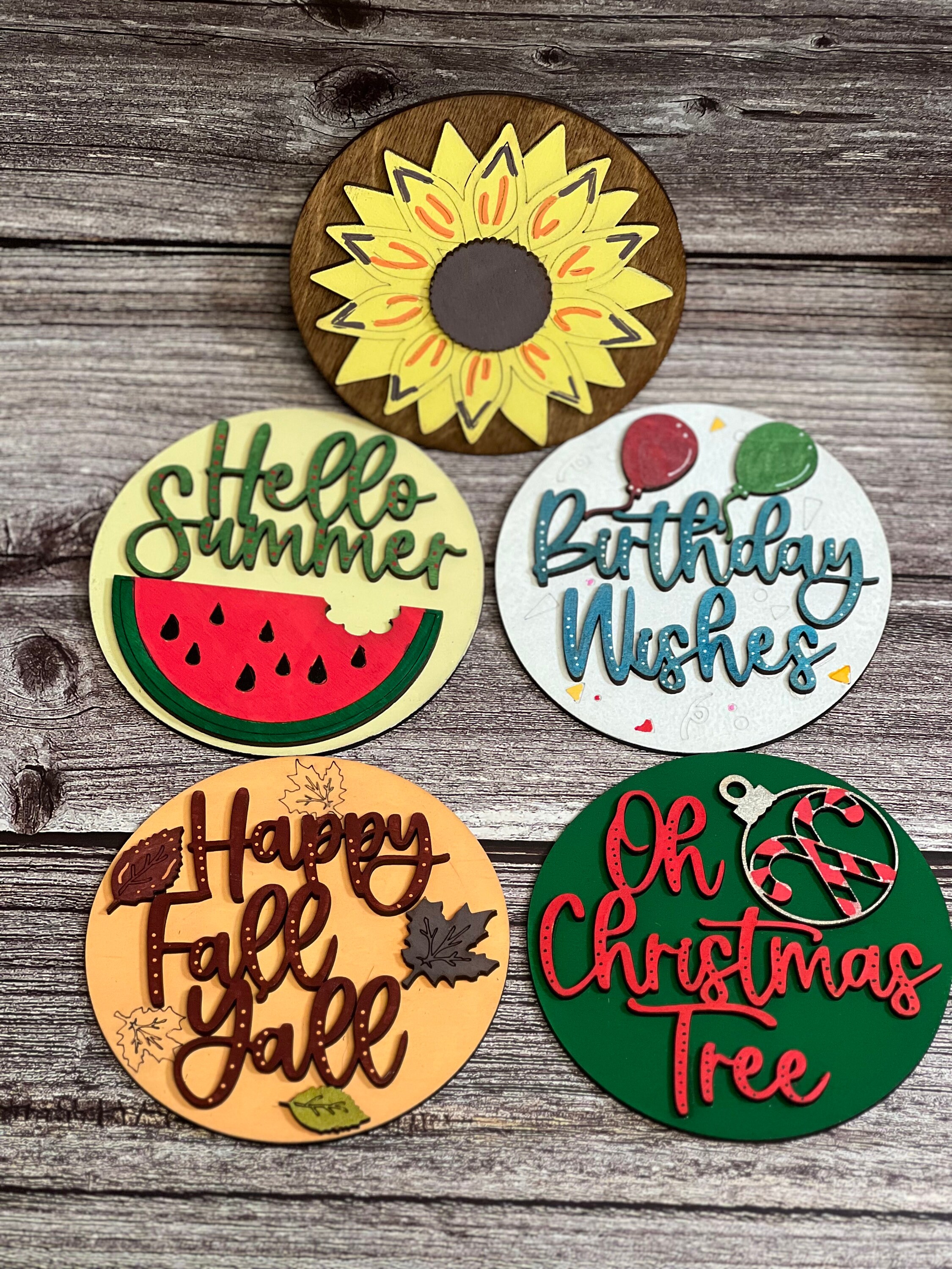 DIY Interchangeable Sign, Welcome Sign, All Holidays Sign ...