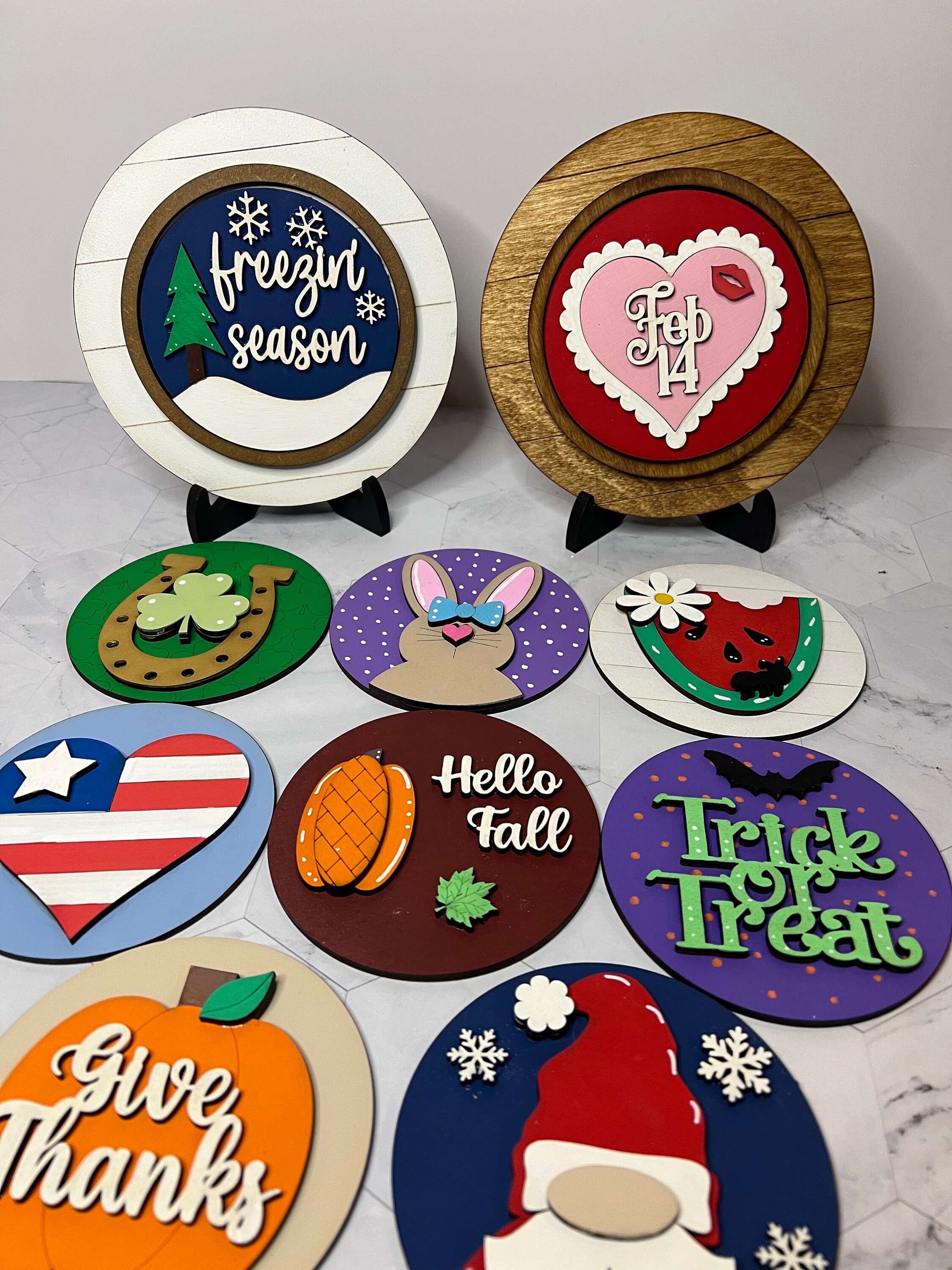 Interchangeable Welcome Sign, All Holidays Sign, Interchangeable Sign ...