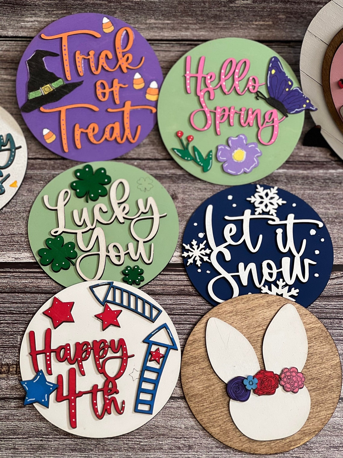 DIY Interchangeable Sign, Welcome Sign, All Holidays Sign ...