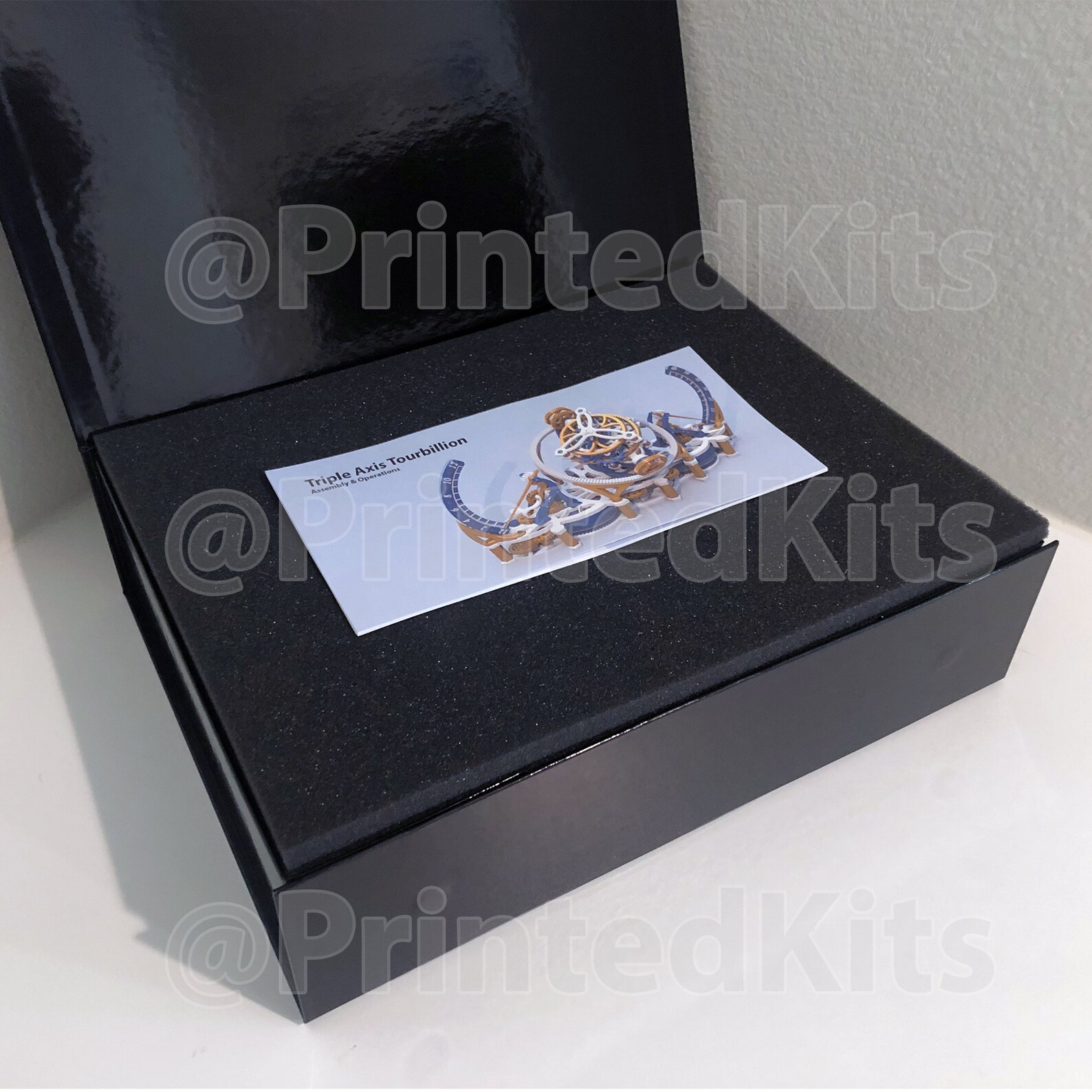 Triple Axis Tourbillion Clock Gift Set - Etsy