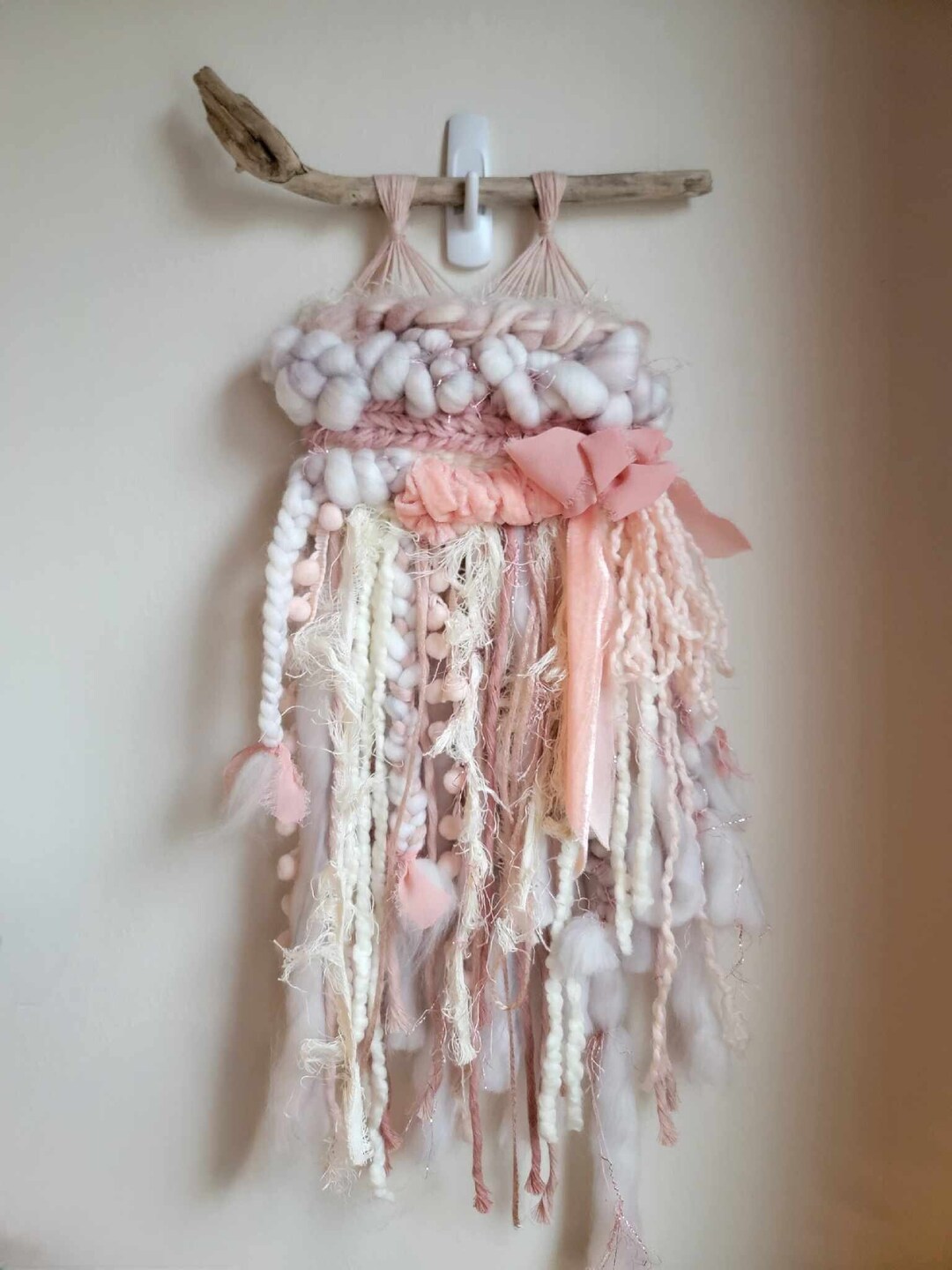 BLUSH Handmade Weaving/ Wall Art by Loom in Essence Design - Etsy