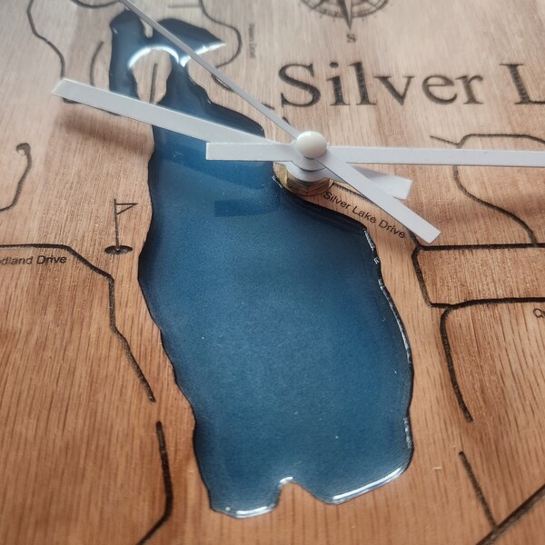 Map Wall Clock - Etsy