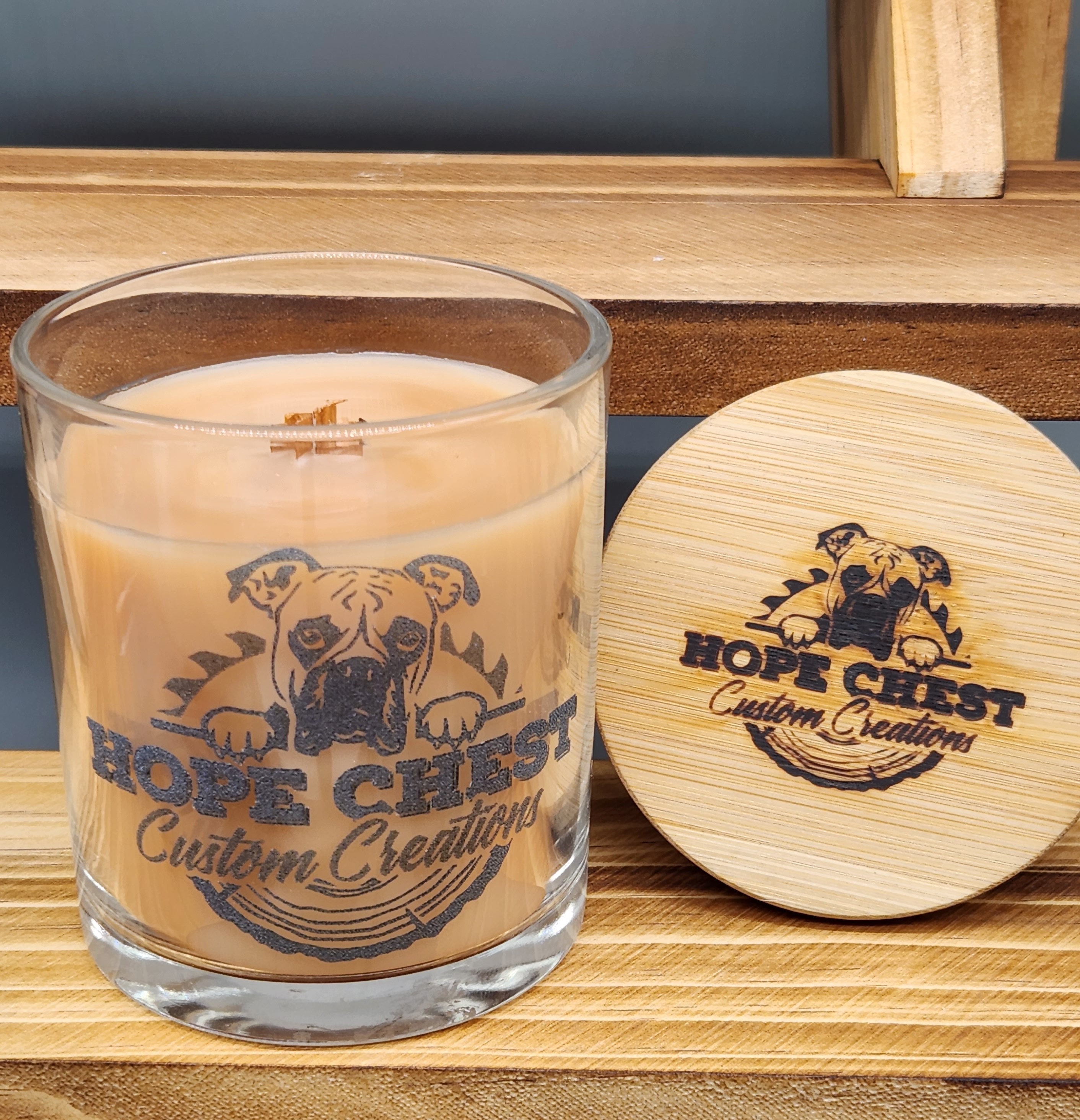 Handcrafted Wood Wick Candles - Etsy