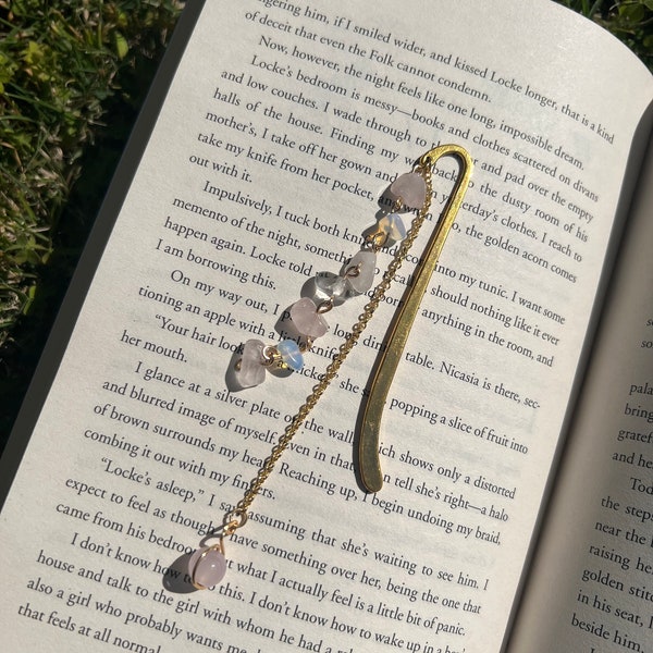 Crystal Bookmark - Etsy