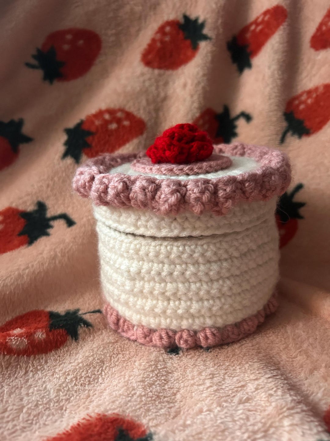Crochet Cake Trinket Box - Etsy