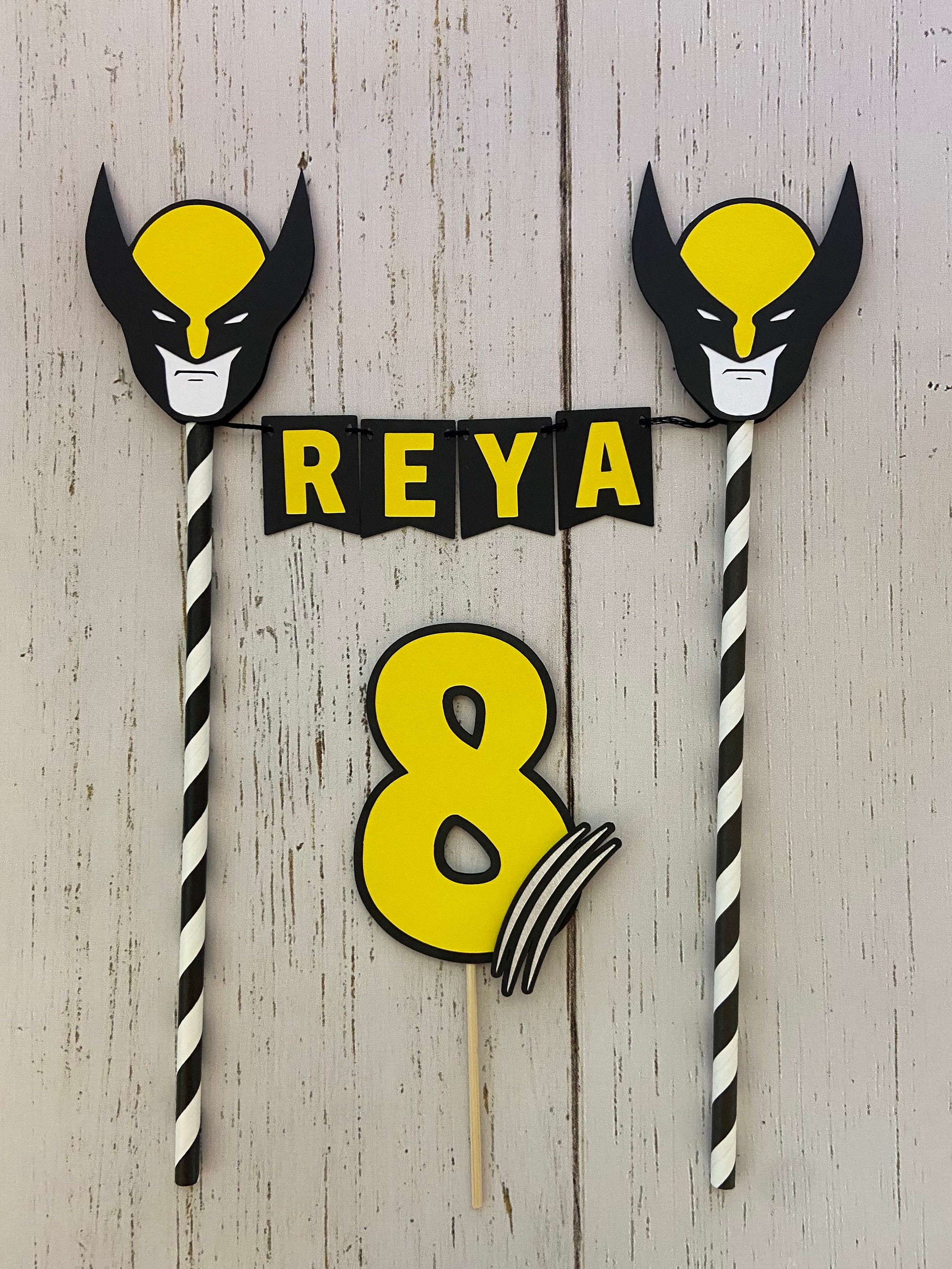 X-men Cake Topper / Wolverine Cake Topper - Etsy