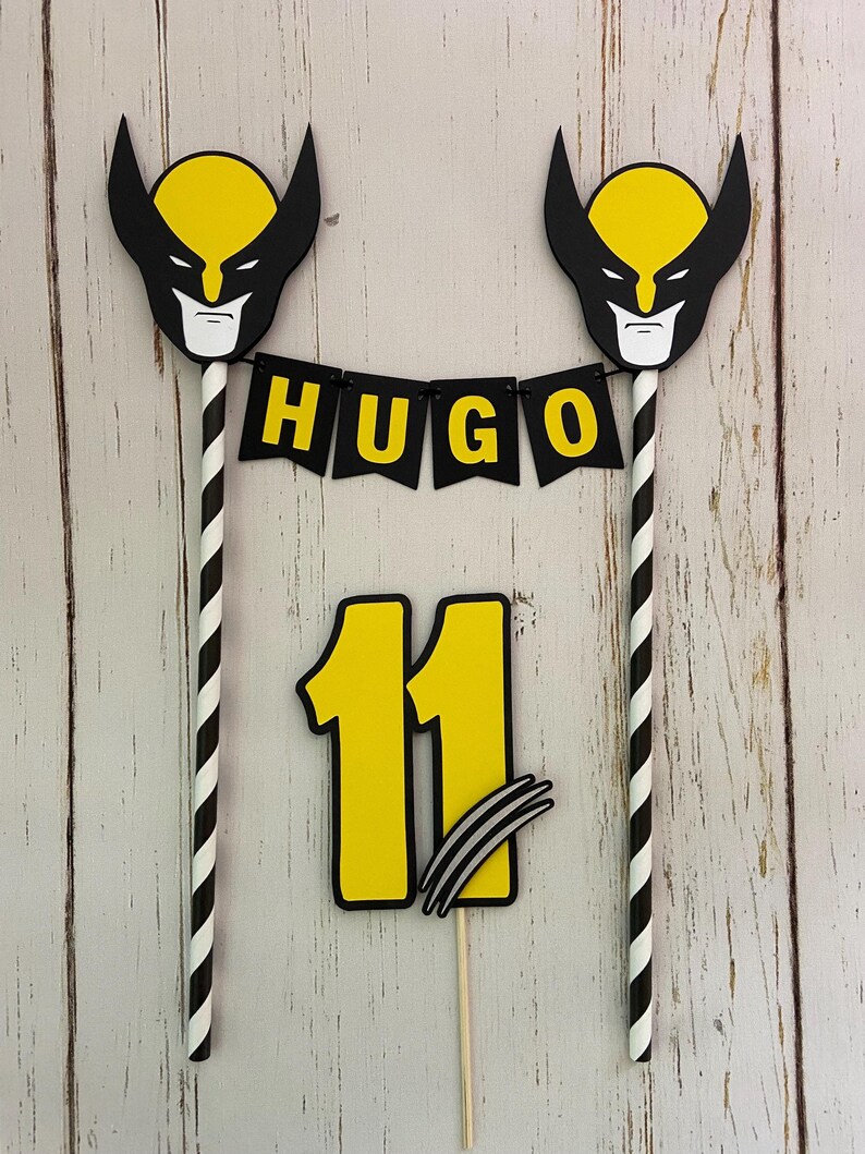 X-men Cake Topper / Wolverine Cake Topper - Etsy