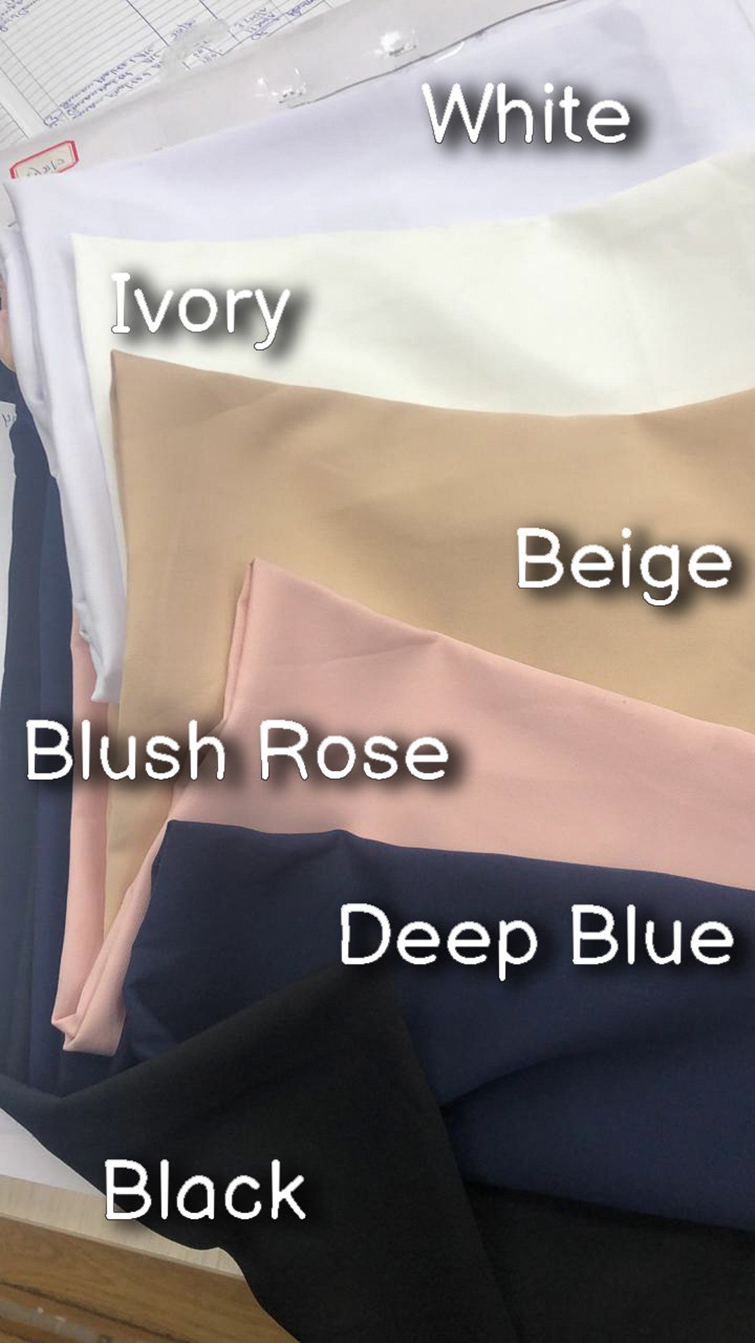 Color Palette CREPE - Etsy