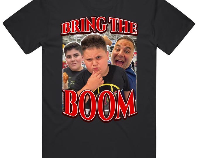 Aj Big Justice the Rizzler We Bring the Boom Meme Tshirt Costco Guys ...
