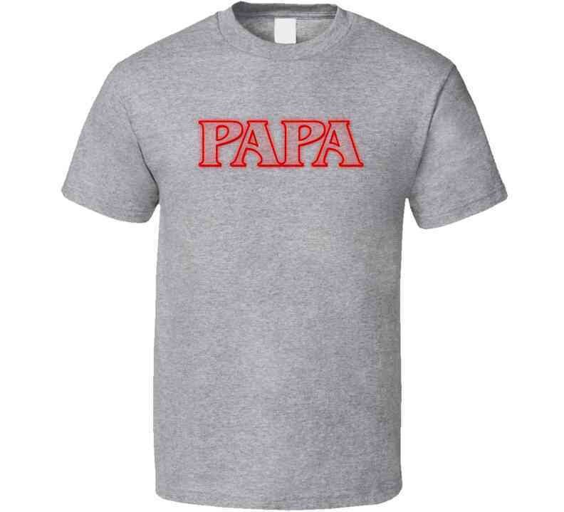 Fathers Day Gift Papa Eleven Hawkins Stranger Things Inspired Fan T ...