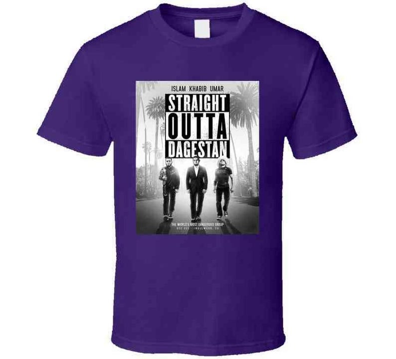 Straight Outta Dagestan Islam Khabib Umar Fighter Fan T Shirt - Etsy
