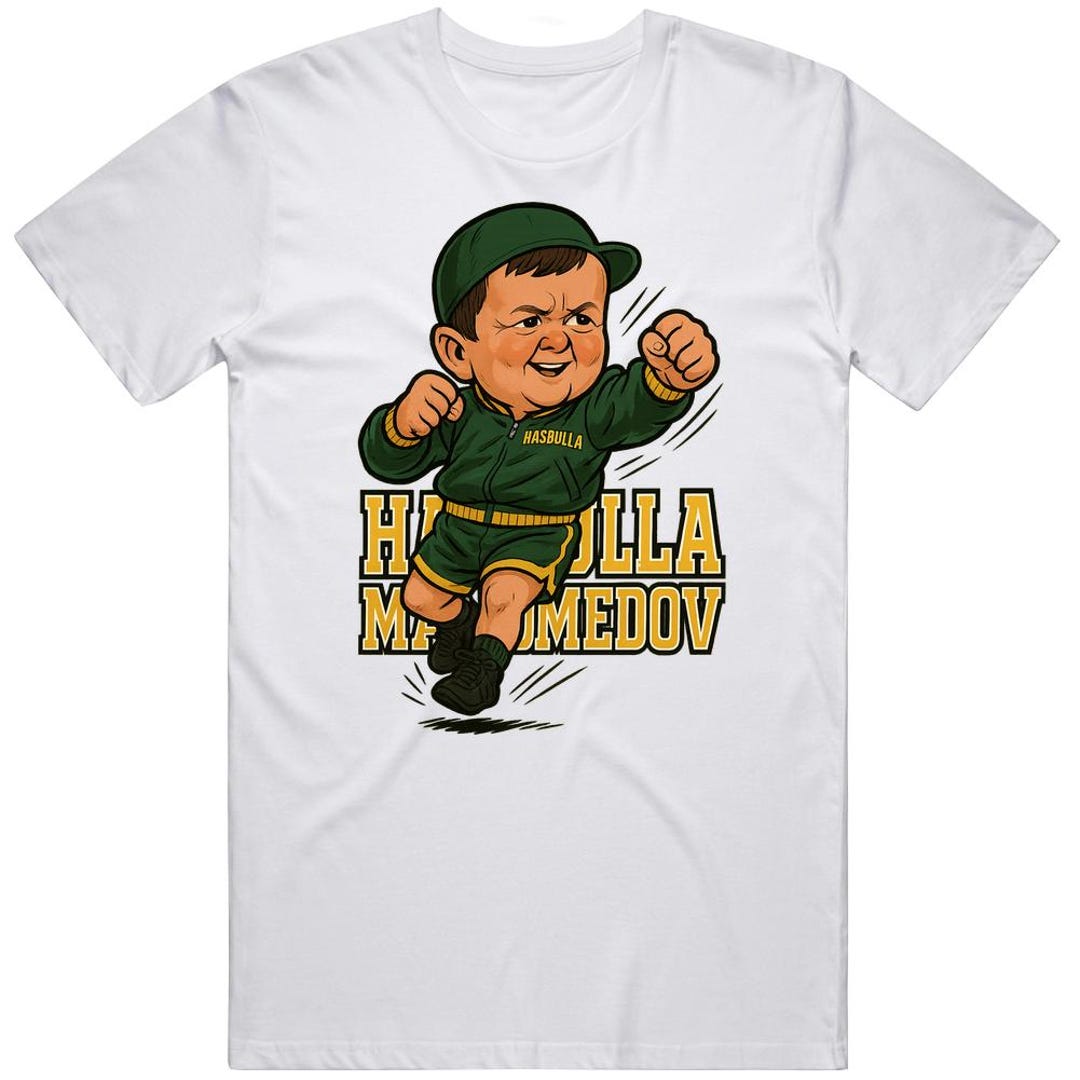 Hasbulla Magomedov Cartoon Caricature Fan Joke Gift T Shirt - Etsy