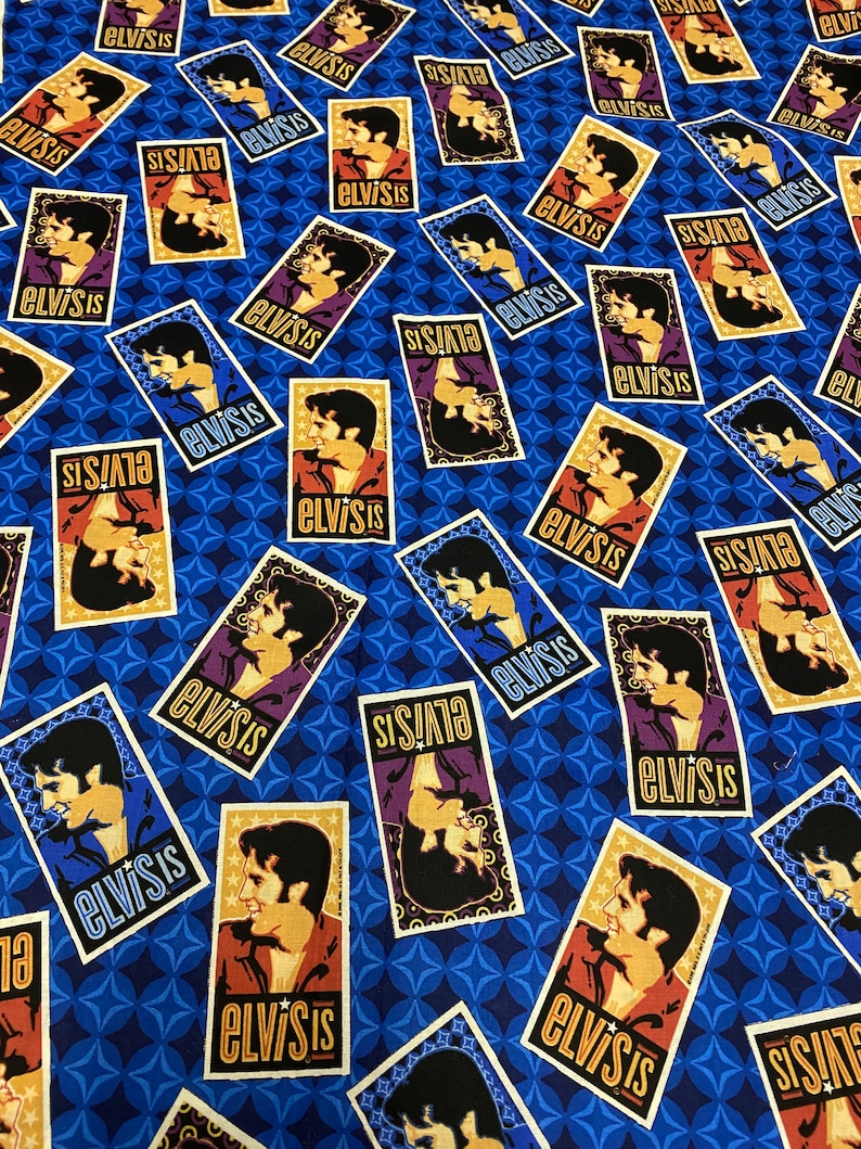 Elvis Presley Fabric - Etsy