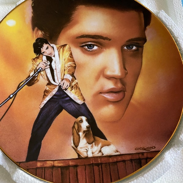 Elvis Presley Collectible Plates - Etsy