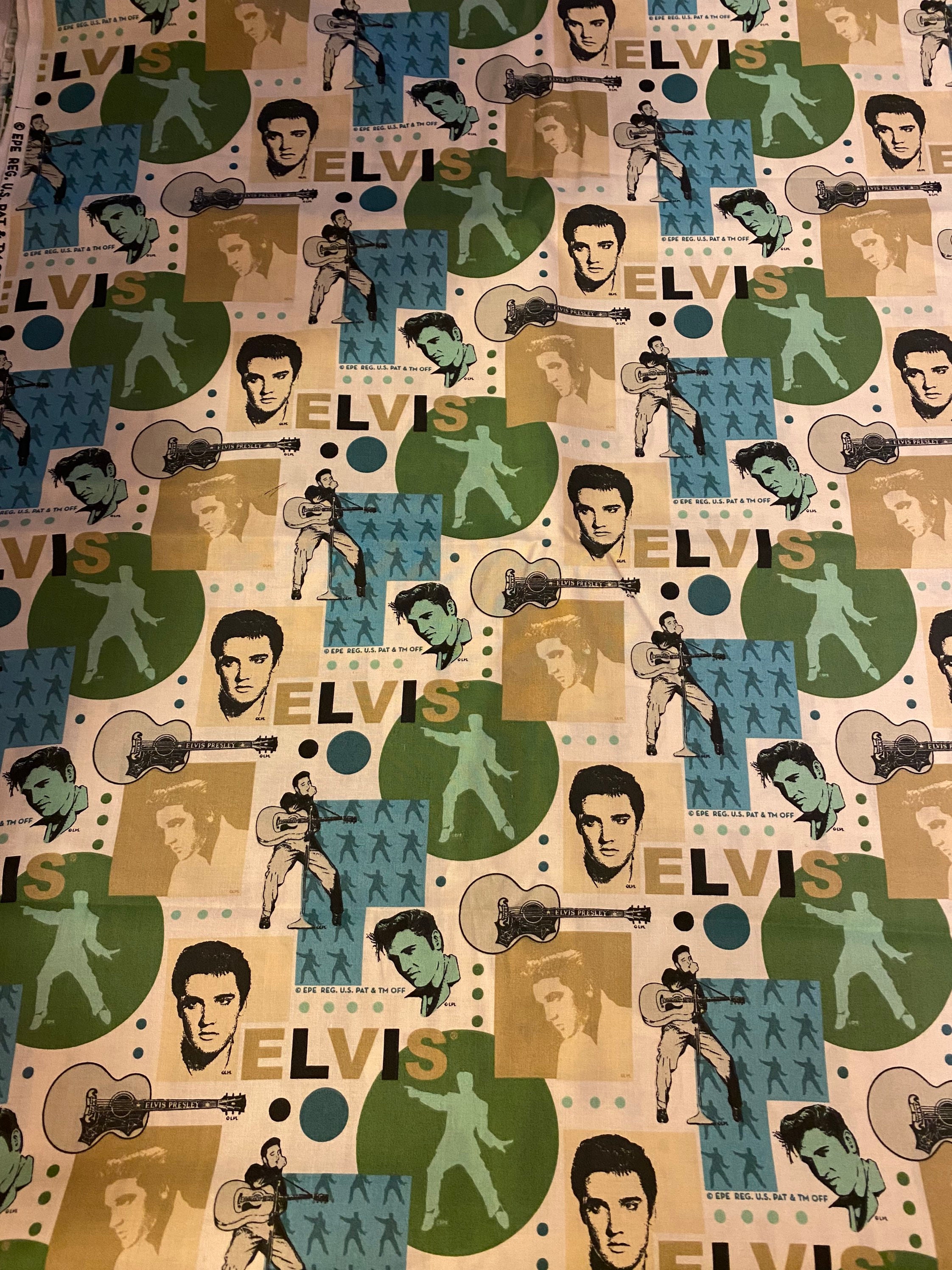 Elvis Presley Fabric - Etsy