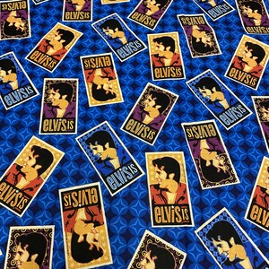 Elvis Presley Fabric - Etsy