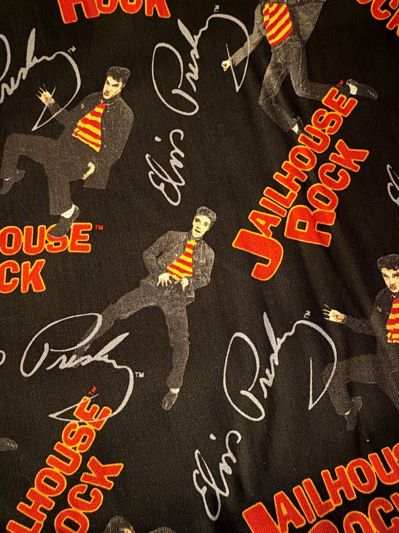 Elvis Presley Fabric - Etsy