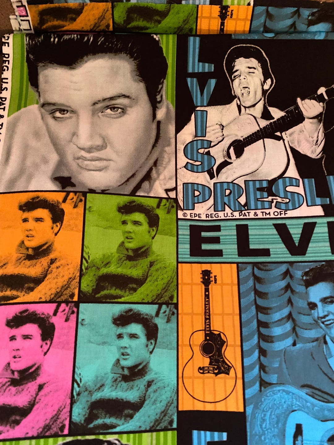 Elvis Presley Fabric - Etsy
