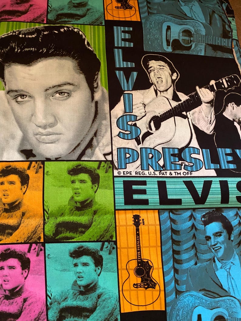 Elvis Presley Fabric - Etsy