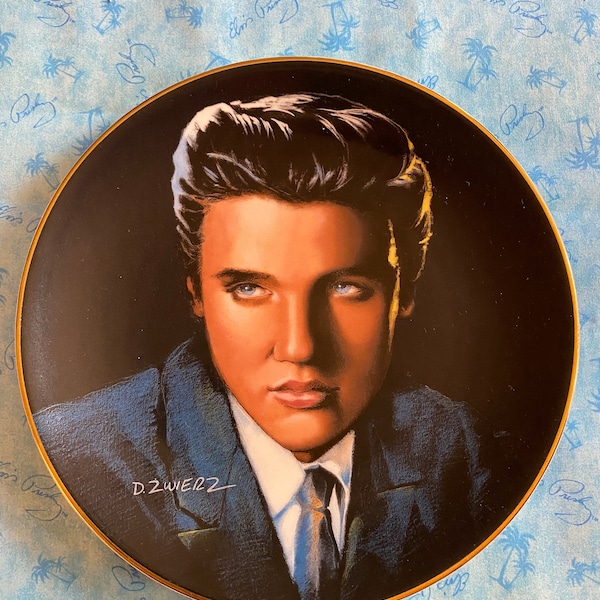 Elvis Presley Plates - Etsy