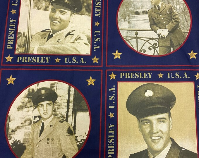 Elvis Presley Army Fabric 7 Yards - Etsy