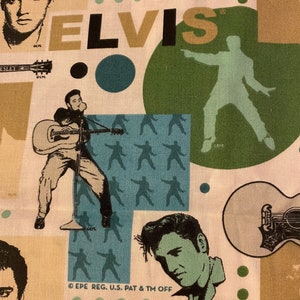 Elvis Presley Fabric - Etsy