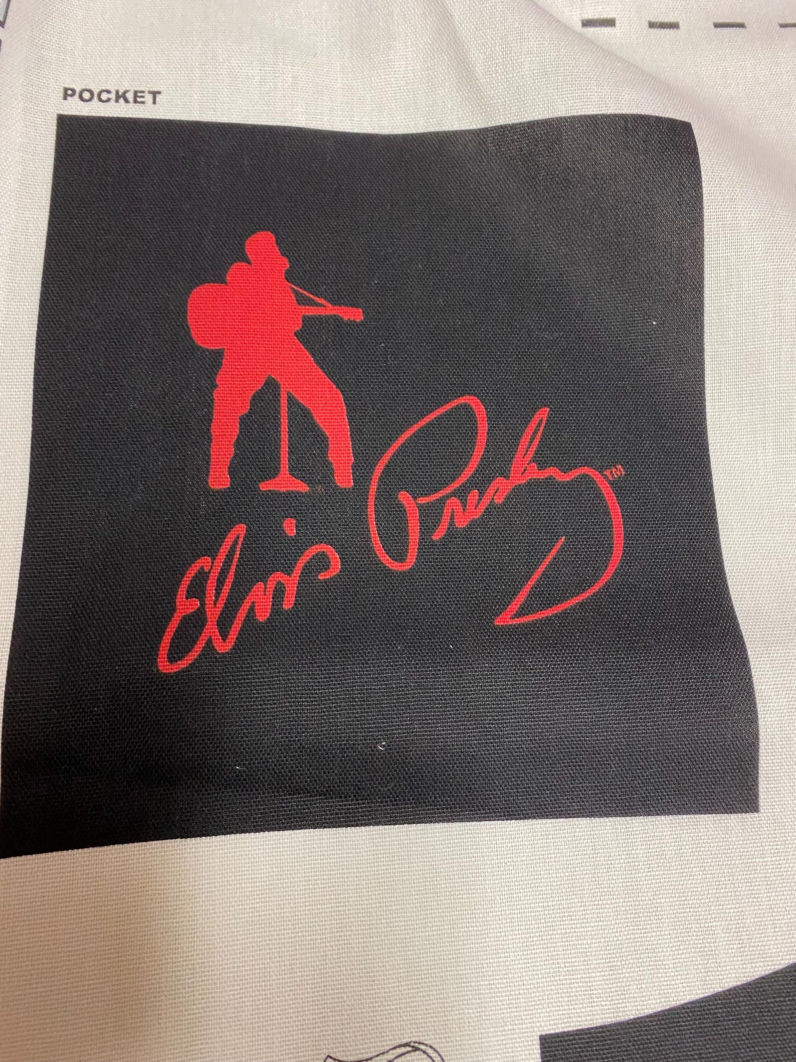 Elvis Presley Apron Panel With Instructions to Make Apron - Etsy