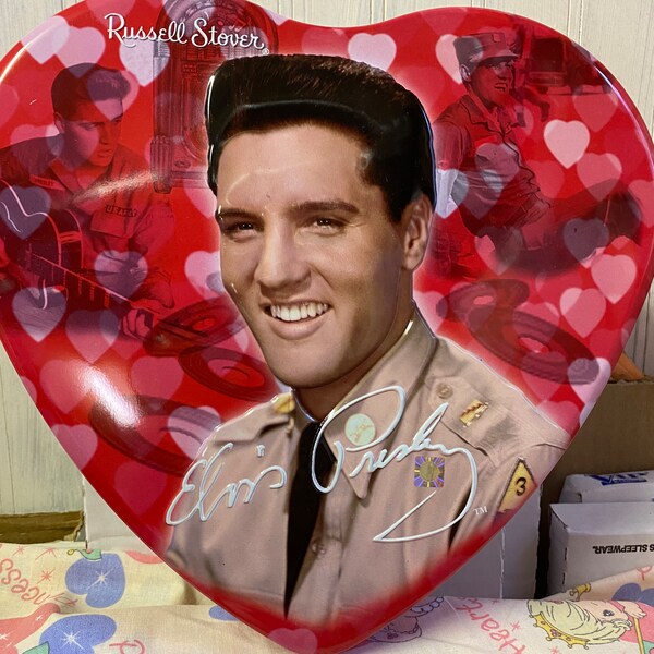 Russell Stover Elvis Tins - Etsy
