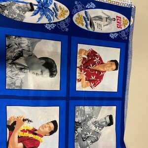 Elvis Presley Fabric Blue Hawaii - Etsy