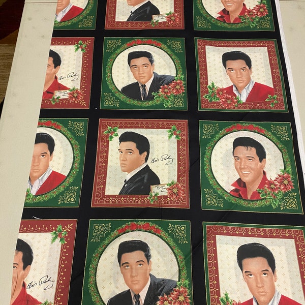Elvis Fabric - Etsy