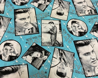 Elvis Presley Fabric - Etsy