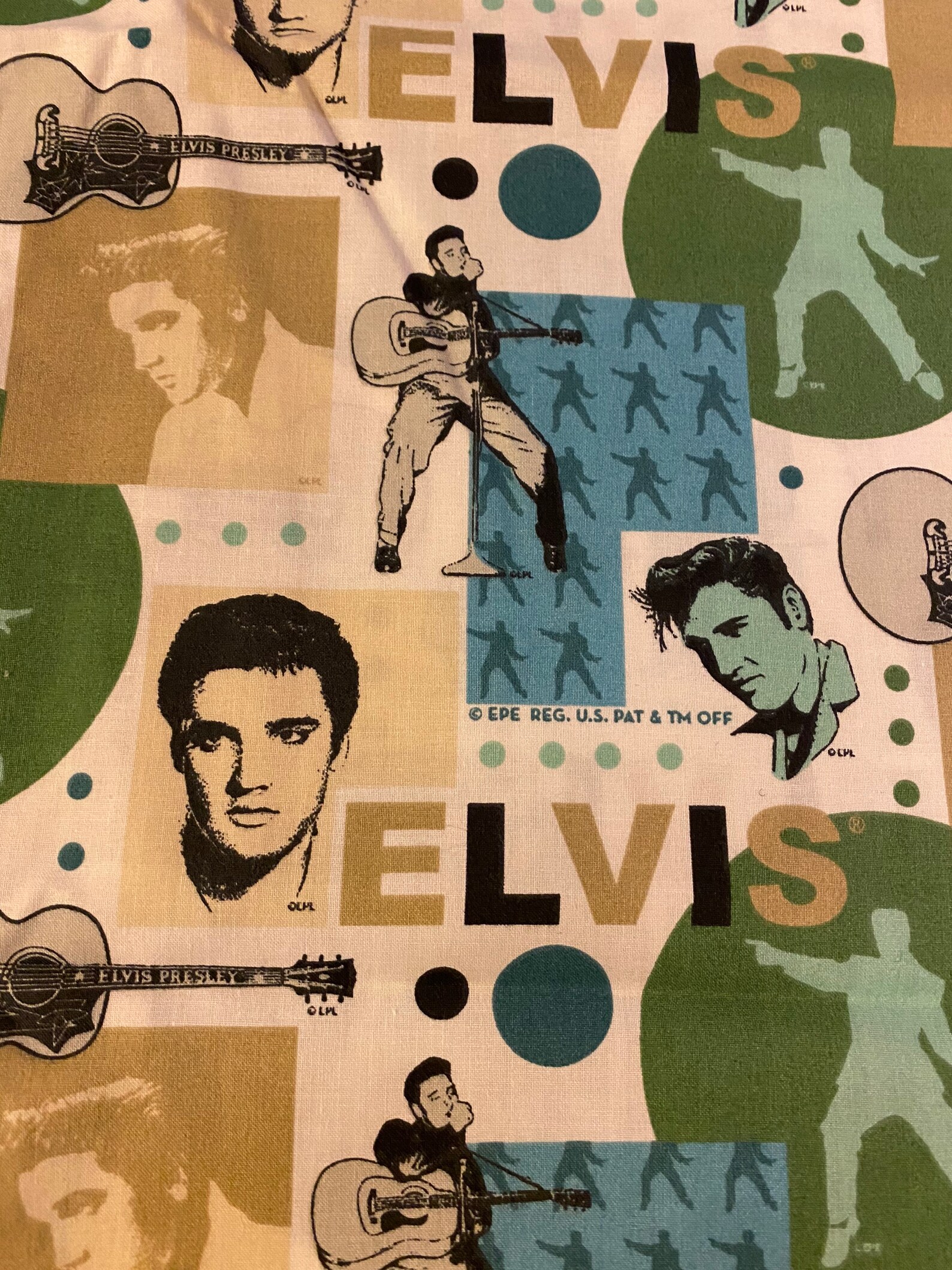 Elvis Presley Fabric - Etsy