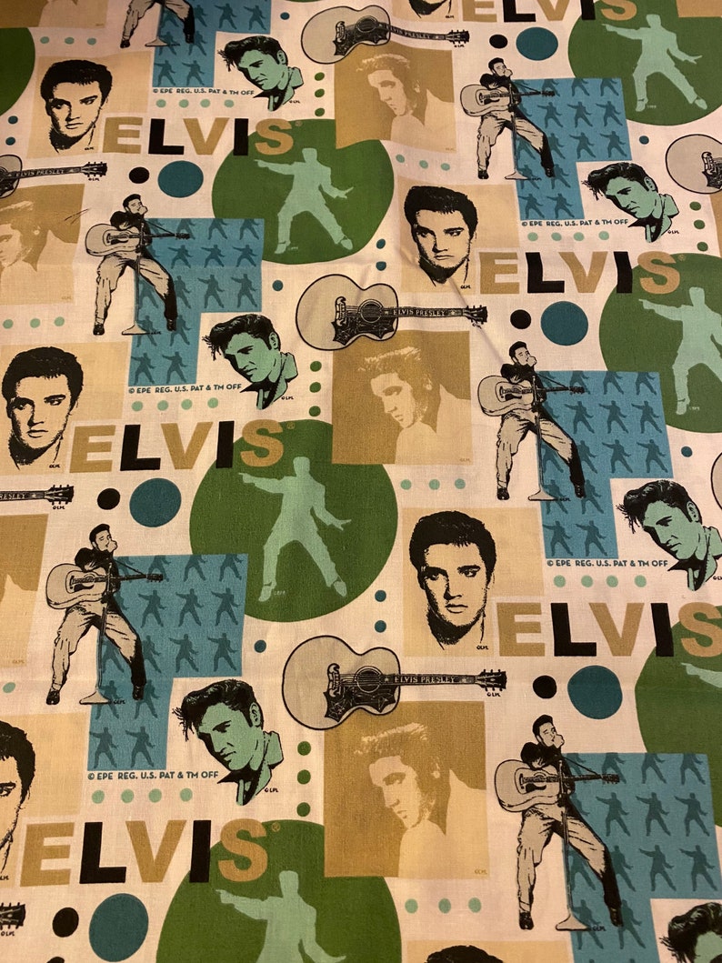 Elvis Presley Fabric - Etsy